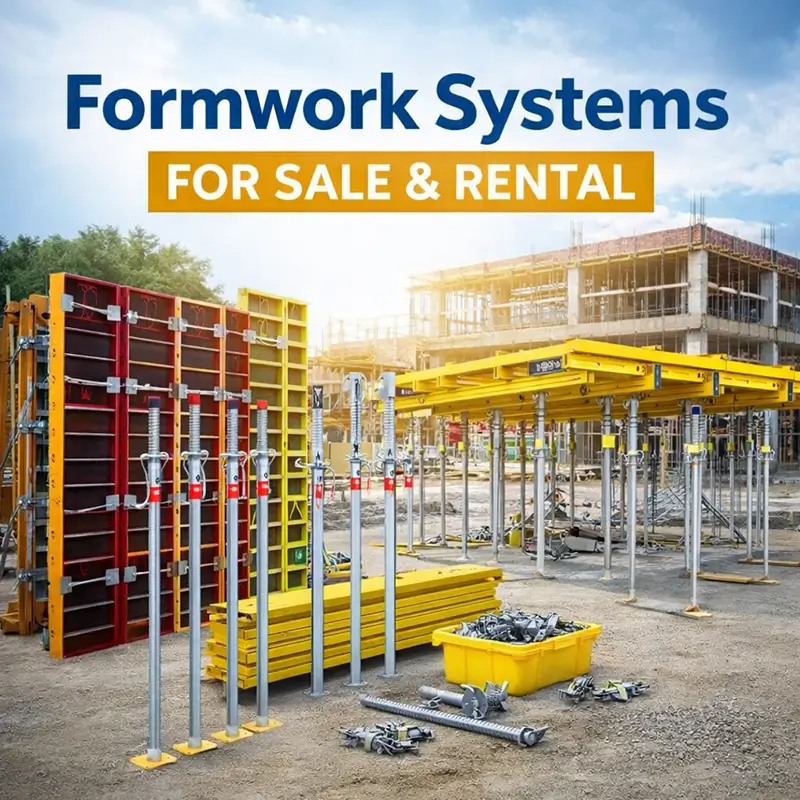 Formwork Systems for Sale and Rental - El-Idrisi Construction